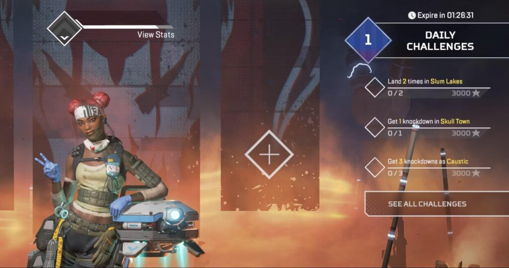 Buy Daily Challenges - Apex Legends | Sherpas Boosting