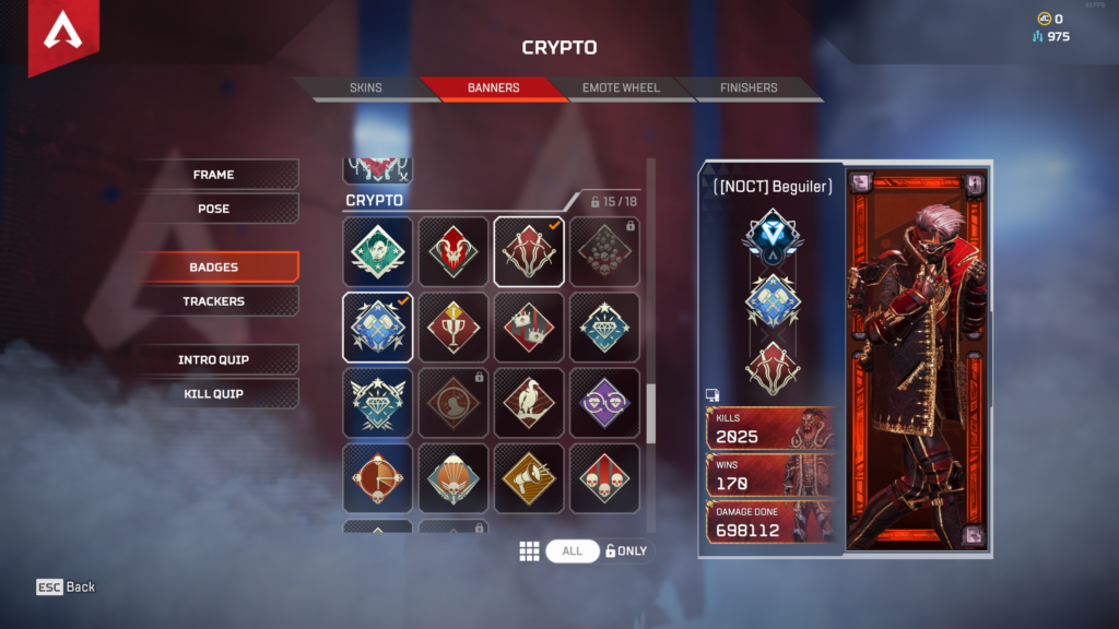Apex Legends Badge Boosting | Sherpas Boosting